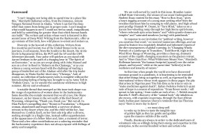 Deep Wild Journal – Writing from the Backcountry