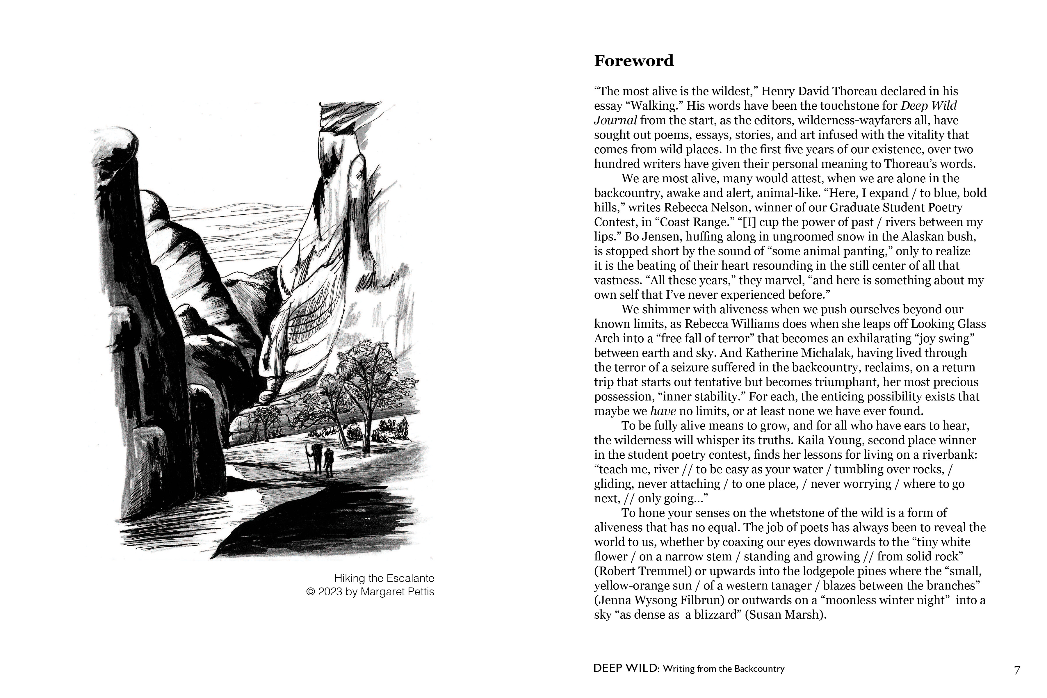 Deep Wild Journal – Writing from the Backcountry