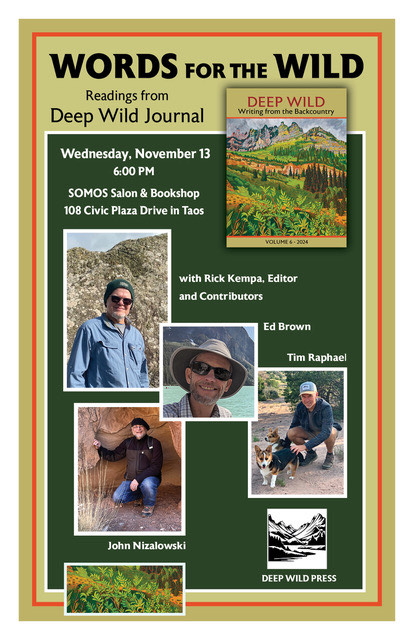 Words for the Wild Taos, November 13 – Deep Wild Journal